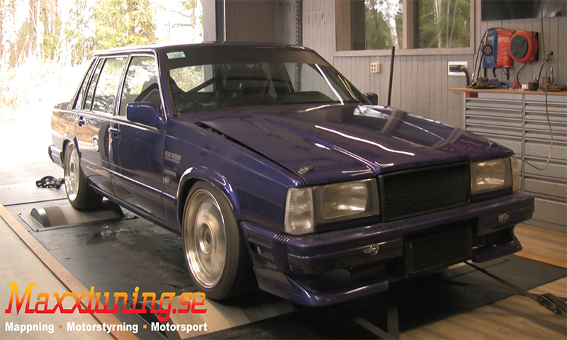 Tuning 603WHP Volvo 760 MaxxECU V1 - Maxxtuning AB